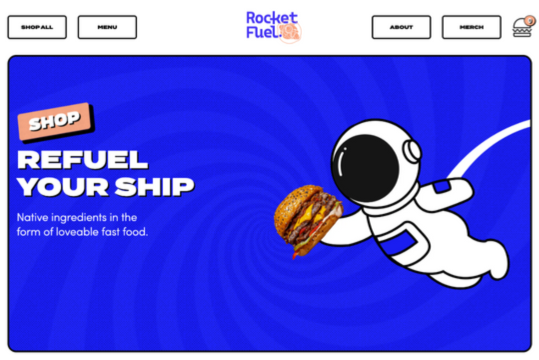 Rocket Fuel Restaurant - Webflow